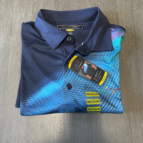 Greg Norman Collection | Shirts | New Mens Greg Norman Golf Polo Shirt ...